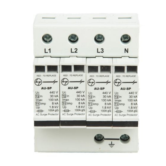 AUSP023PN70 AU SPD Imax 70kA 3P+N 400V AC Type 2 – Dhupar Brothers ...